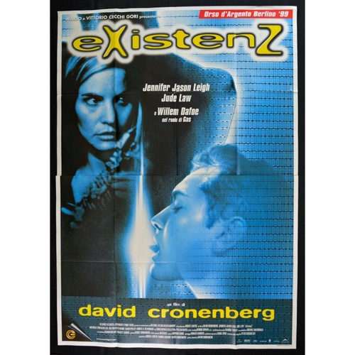 Existenz Poster David Cronenberg Leigh Jude Law Dafoe Willem Jason M304 | eBay