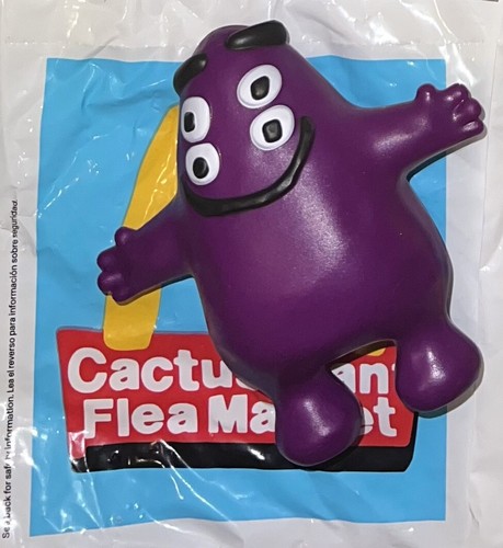Grimace CPFM 2022 McDonald's Adult Meal Toy Cactus Plant Flea Market ...
