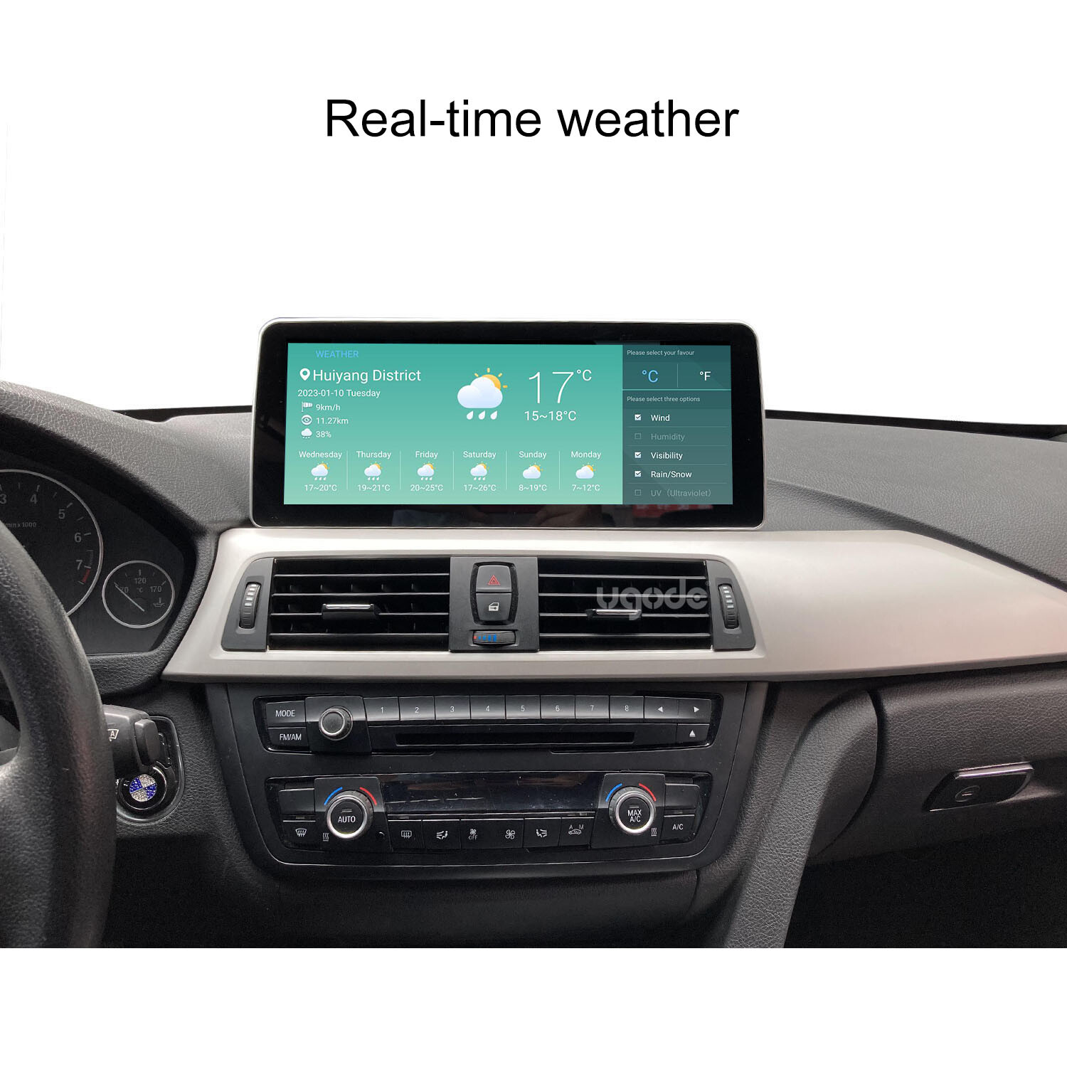 Android 13 Screen Apple Carplay GPS For BMW 3 4 Series F30 F31 F34 F80 ...