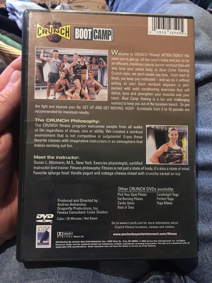Crunch - Boot Camp Training (DVD, 2004) Fast Free Shipping ...