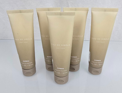Express EAU SO SIMPLE Hand Cream infused With Shea Butter 1 Fl Oz Set ...