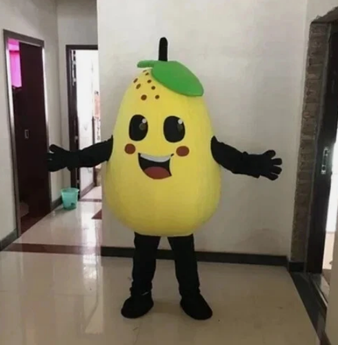 Pear Mascot Costume Halloween Cartoon Apparel Cosplay Costumes | eBay