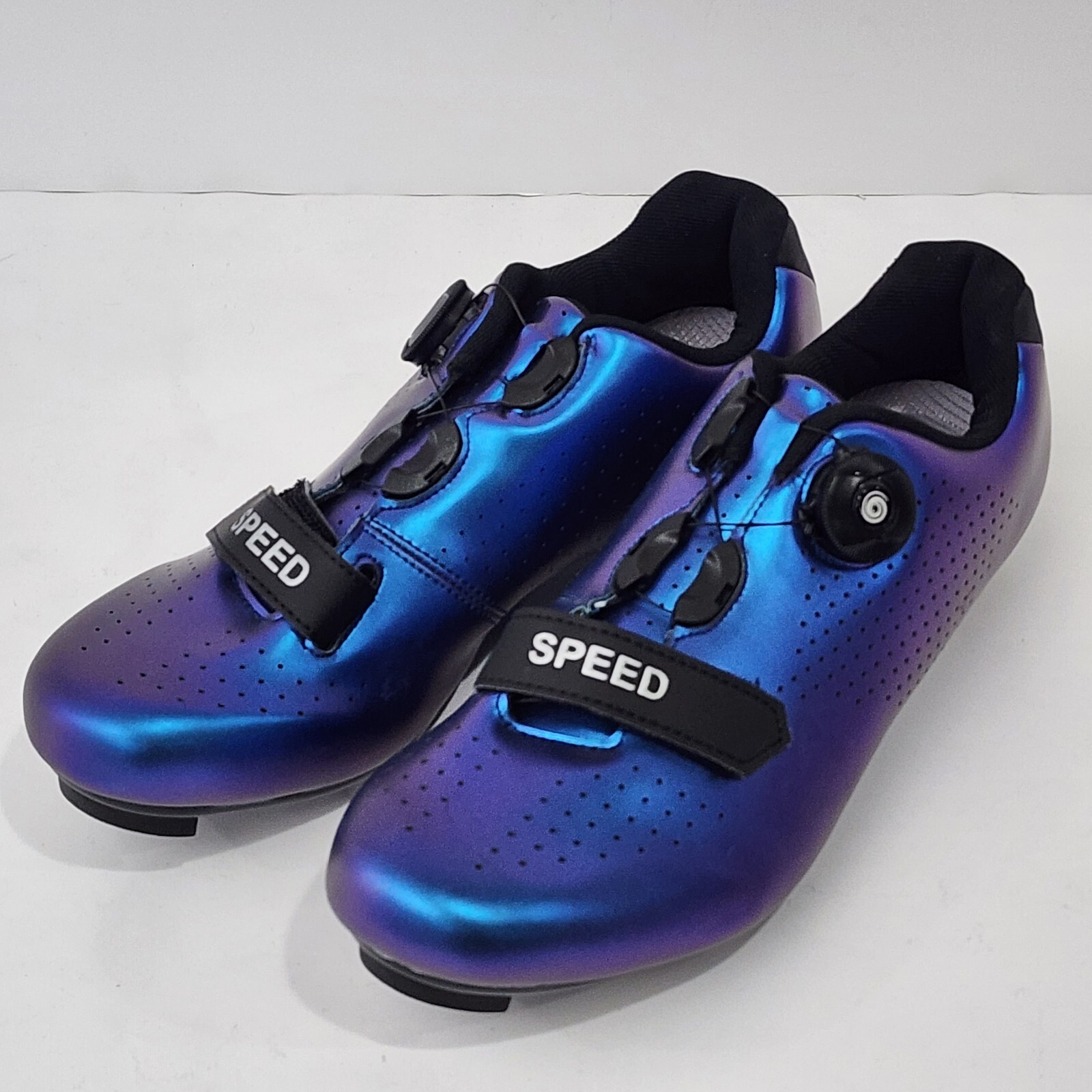 SPEED Iridescent Road Bike Cycling Shoes Peloton Blue… - Gem