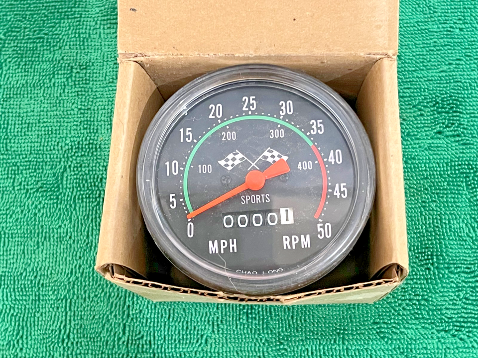 NOS Vintage Bicycle Speedometer, Chao Long | eBay