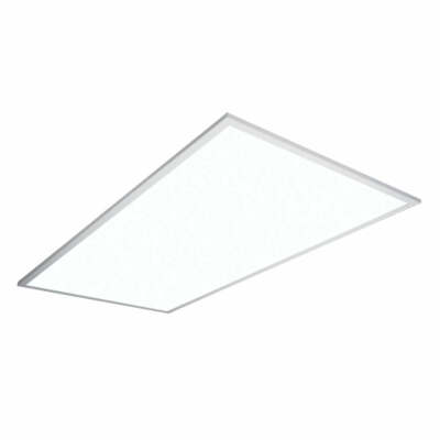 Metalux 2x4 LED Flat Panel Fixture, Edge-Lit, 4858 Lumens, 40W, 4K CCT ...