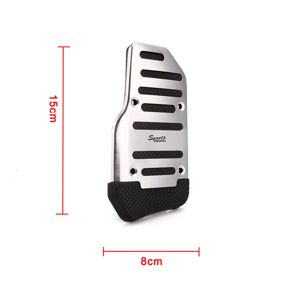 2× Universal Non-Slip Automatic Gas Brake Foot Pedal Pads Cover Car ...