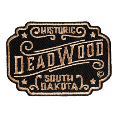 Historic Ornate Deadwood Sign Patch, South Dakota Patches | eBay