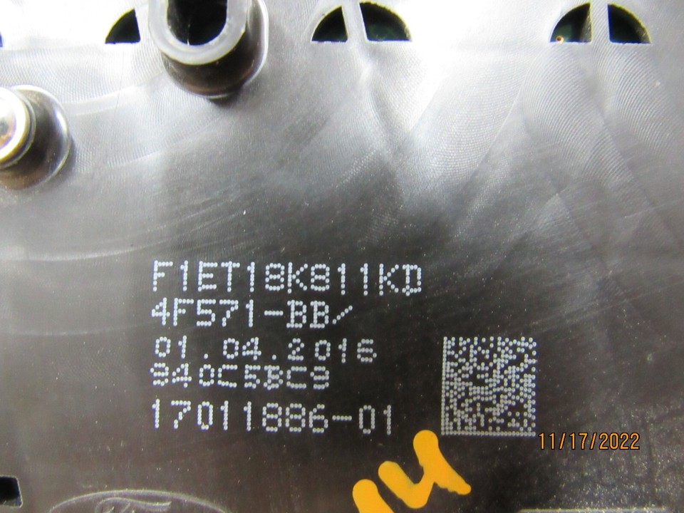 15 16 17 Ford Focus Audio CD Radio Media Dash Control Panel 4F571BB OEM ...