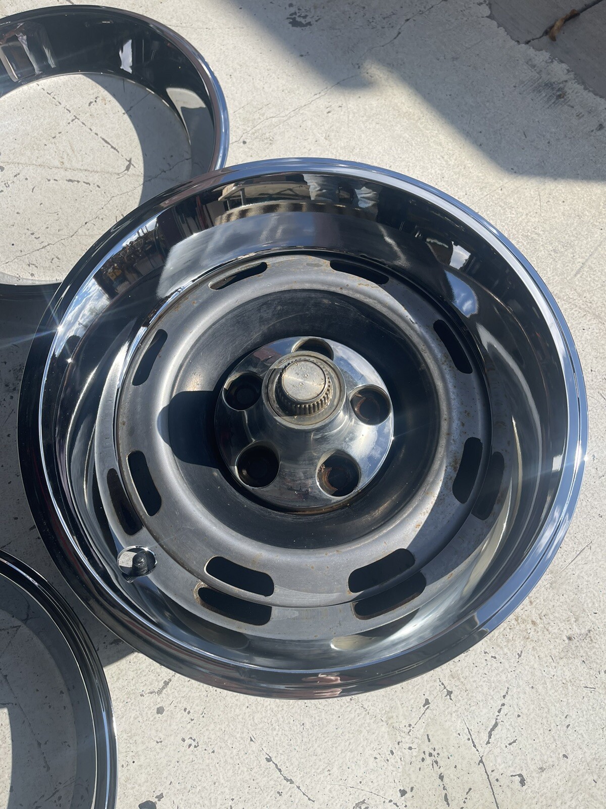 AMC AMX Javelin 15x7 Rally Wheel Trim Ring Set | OE