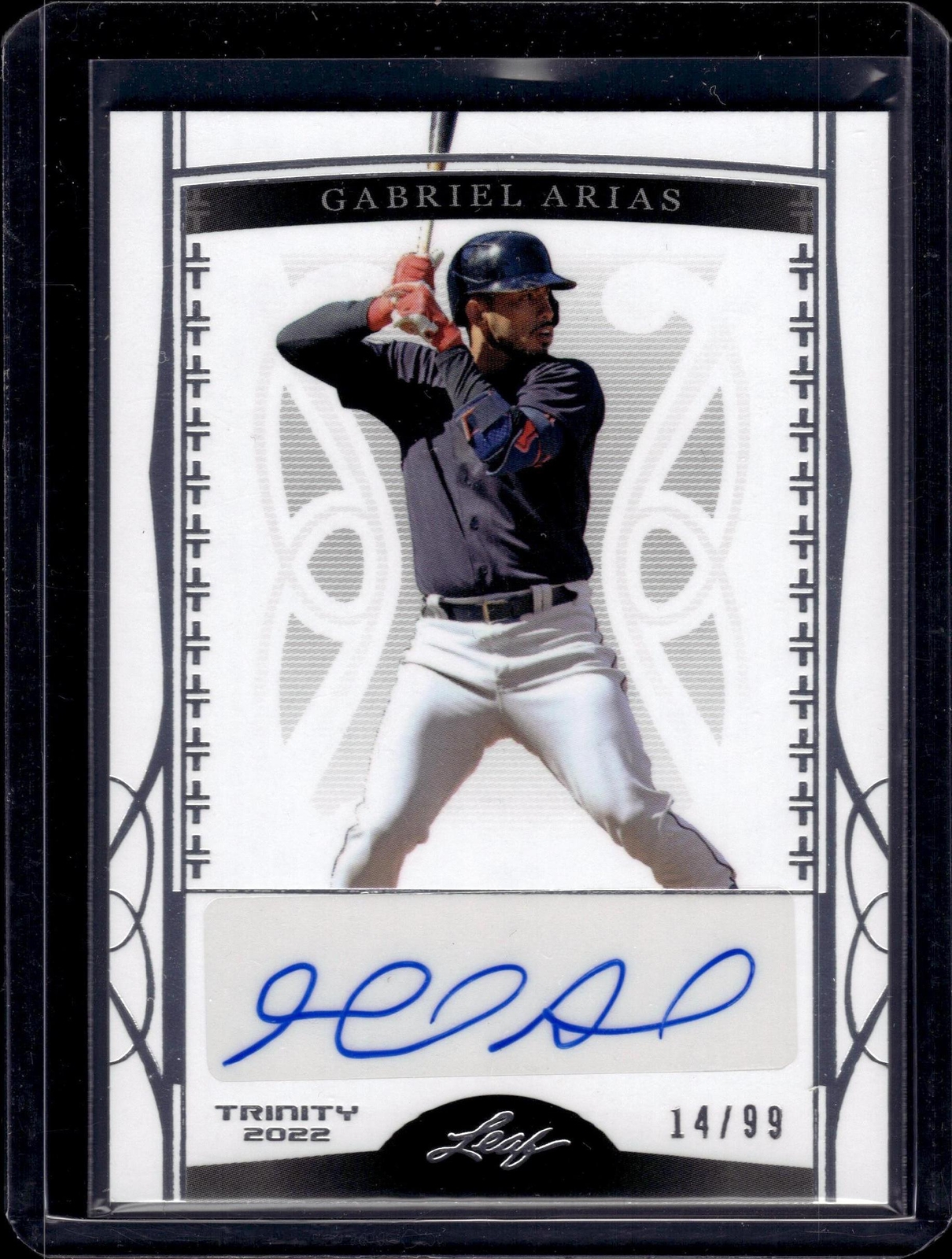2022 Leaf Trinity - Silver Foil #BA-GA1 Gabriel Arias /99 (AU, RC) for ...