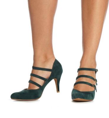 Mayla Heel in Green Velvet by Roni Kantor Size 10.5 | eBay