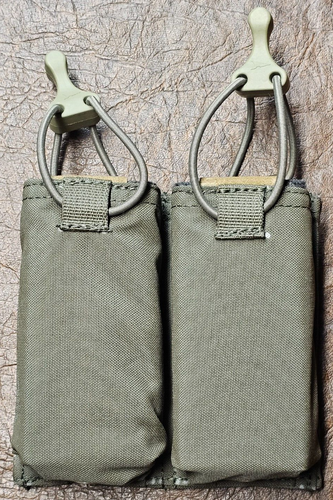 FirstSpear MP7 double speed reload mag pocket 6/9 MOLLE Ranger green ...