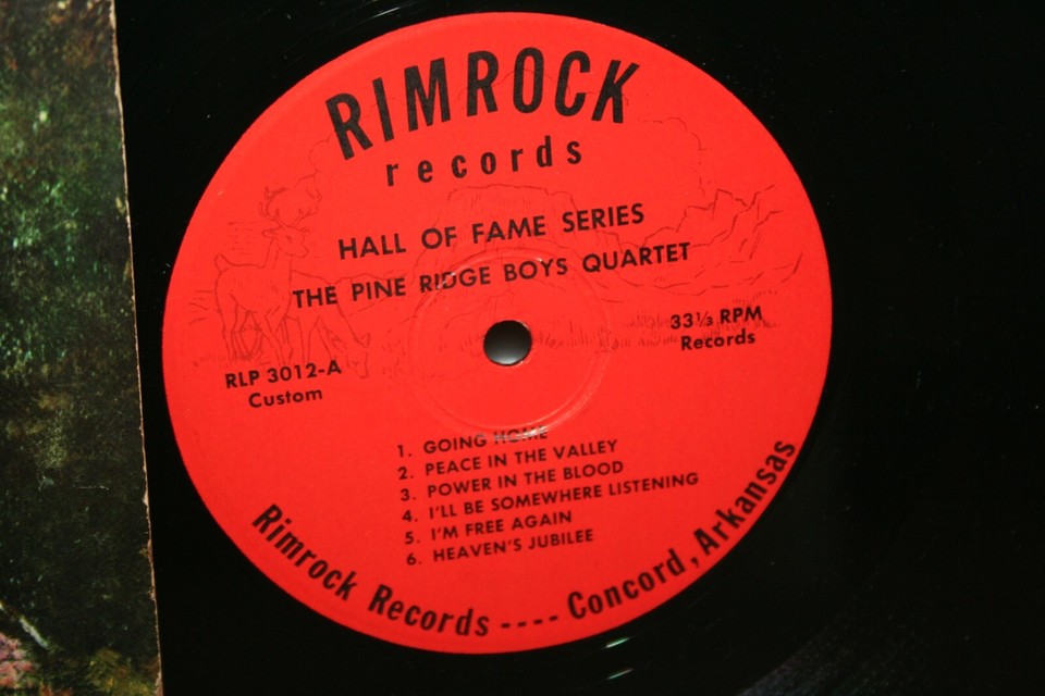 THE PINE RIDGE BOYS Sing Your Requests LP Southern Gospel Quartet CARL ...