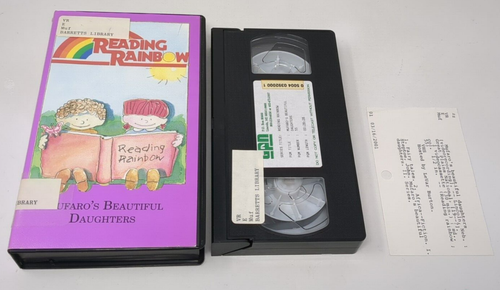 Reading Rainbow VHS Mufaro's Beautiful Daughters #55 Cassette Tape Library VTG | eBay