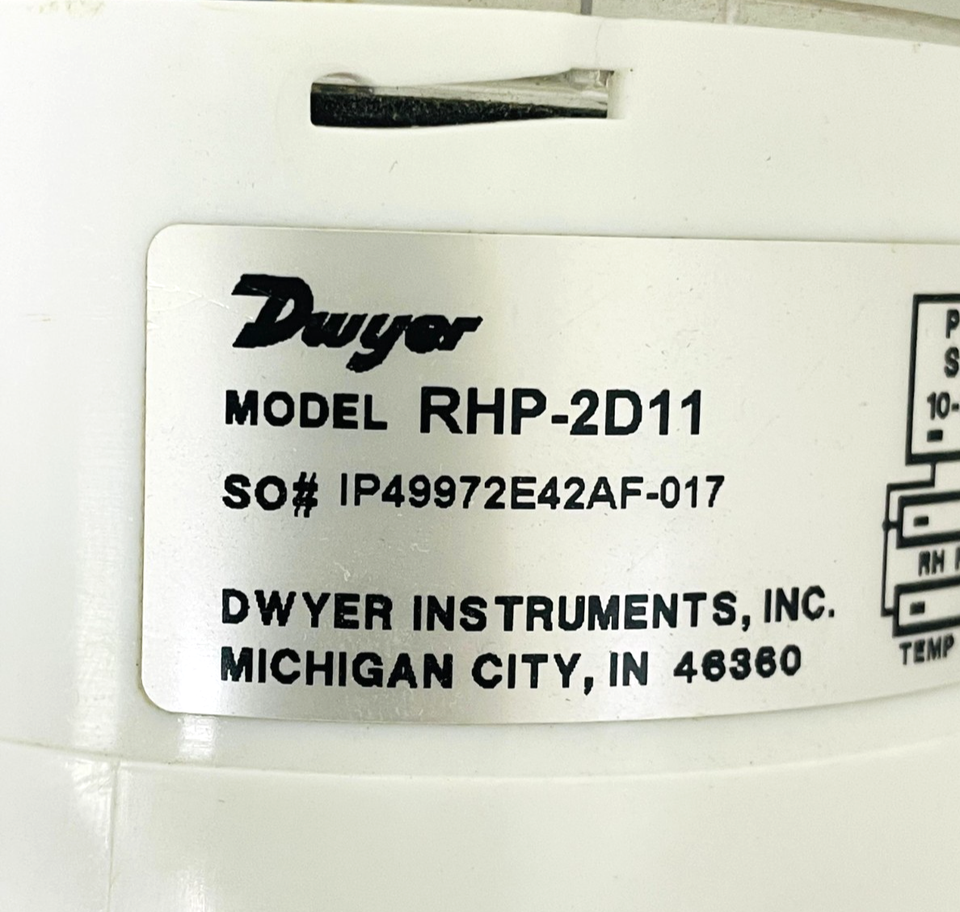 DWYER RHP-2D11 Temperature & Humidity Transmitter 100767-06 | eBay