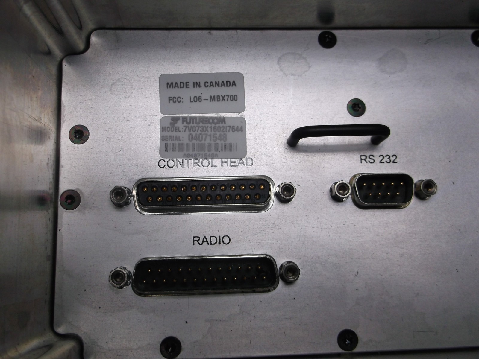 MOTOROLA FUTURECOM L06-MBX700 DVRS REPEATER P25 MOBILE VEHICULAR | eBay