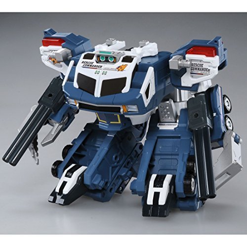 Takara Tomy Tomica Hyper Rescue Drive Head Transporter Gaia Car Robot ...