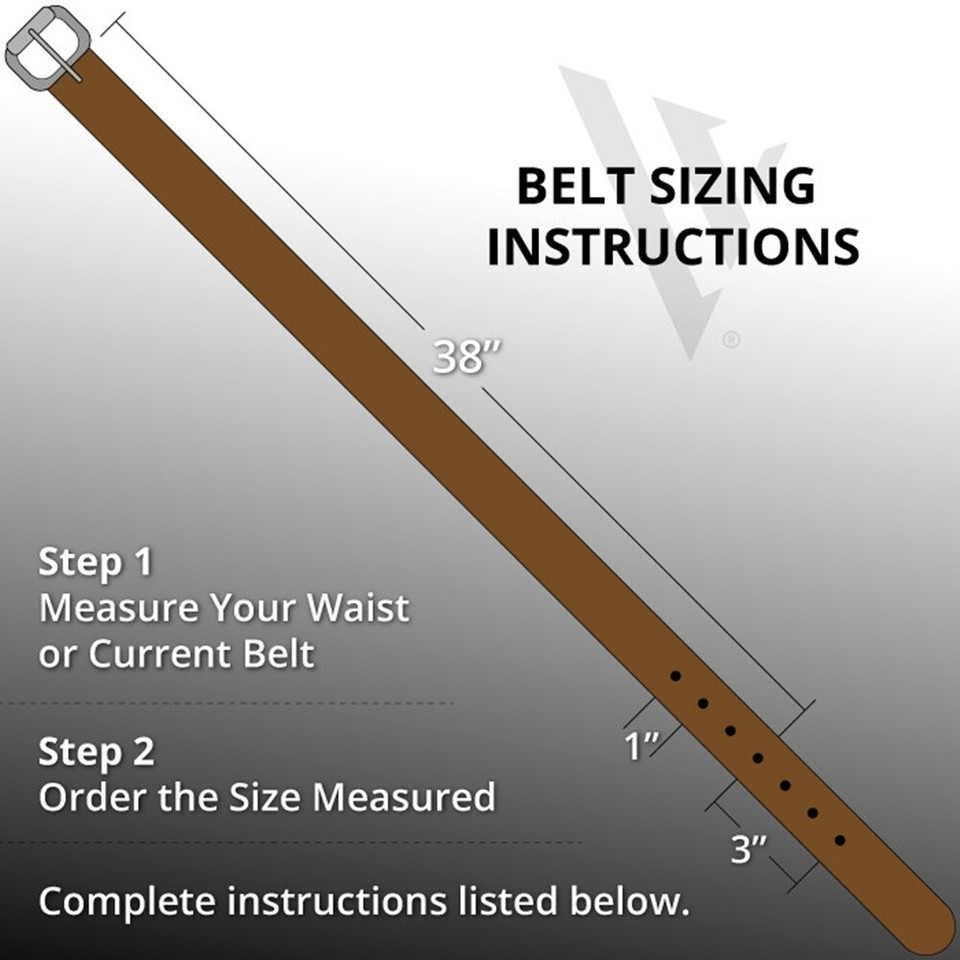 Versacarry Classic Carry Belt Size 44" Leather 502-44 Please Read for ...