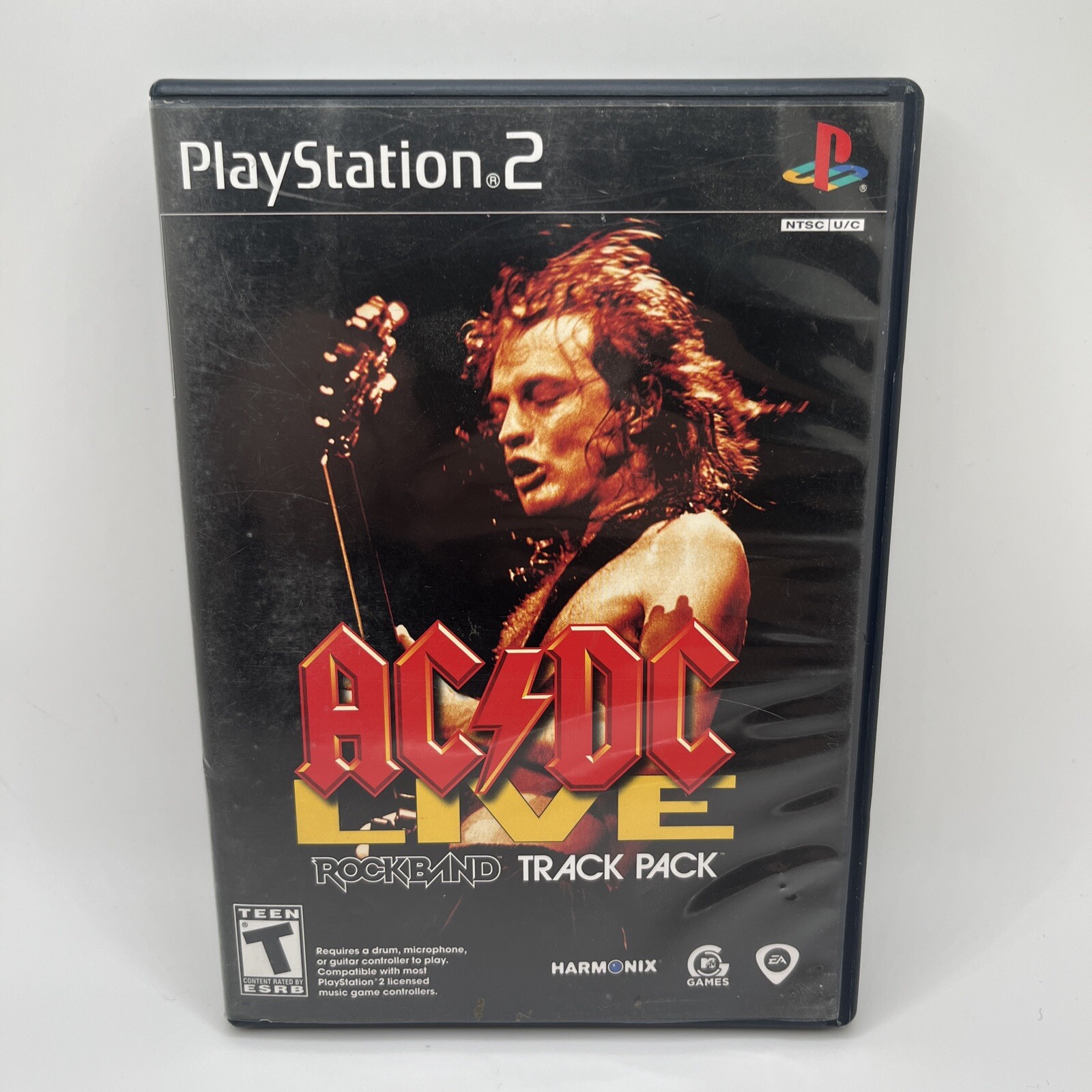 AC/DC Live: Rock Band Track Pack For PlayStation 2 PS2 Music with ...