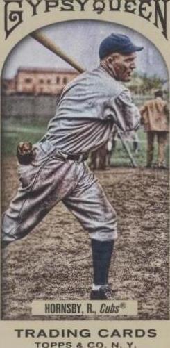 2011 Topps Gypsy Queen - Rogers Hornsby #60 Mini for sale online | eBay