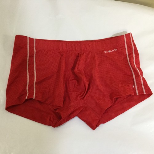 Evolve Men’s Red Boxer Briefs Underwear Sz Small Mesh Breathable | eBay
