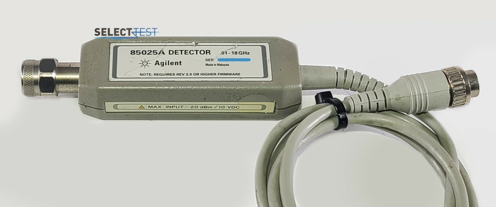 AGILENT (HP) 85025A 0.01-18GHz DETECTOR FOR 8757D NETWORK ANALYZERS ...