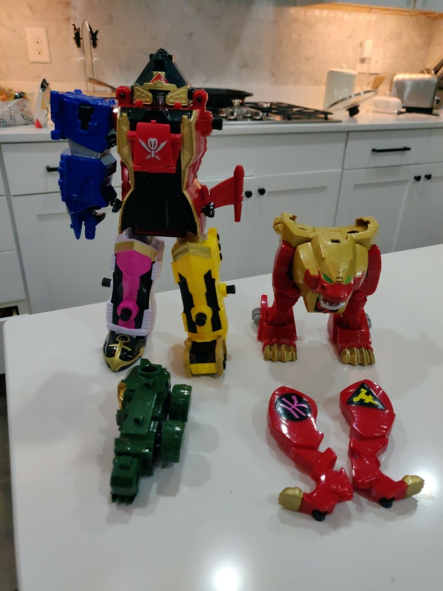 Red Lion Zord Super Megaforce POWER RANGERS WILD FORCE RED LION