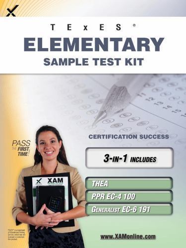 Texes Elementary Sample Test Kit : THEA Pedagogy & Professional ...