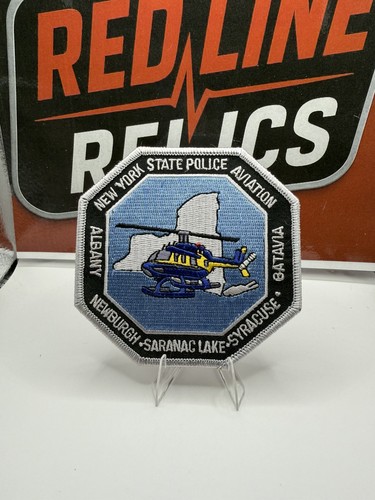 NEW YORK STATE POLICE AVIATION DIVISION HELICOPTER PATCH | eBay