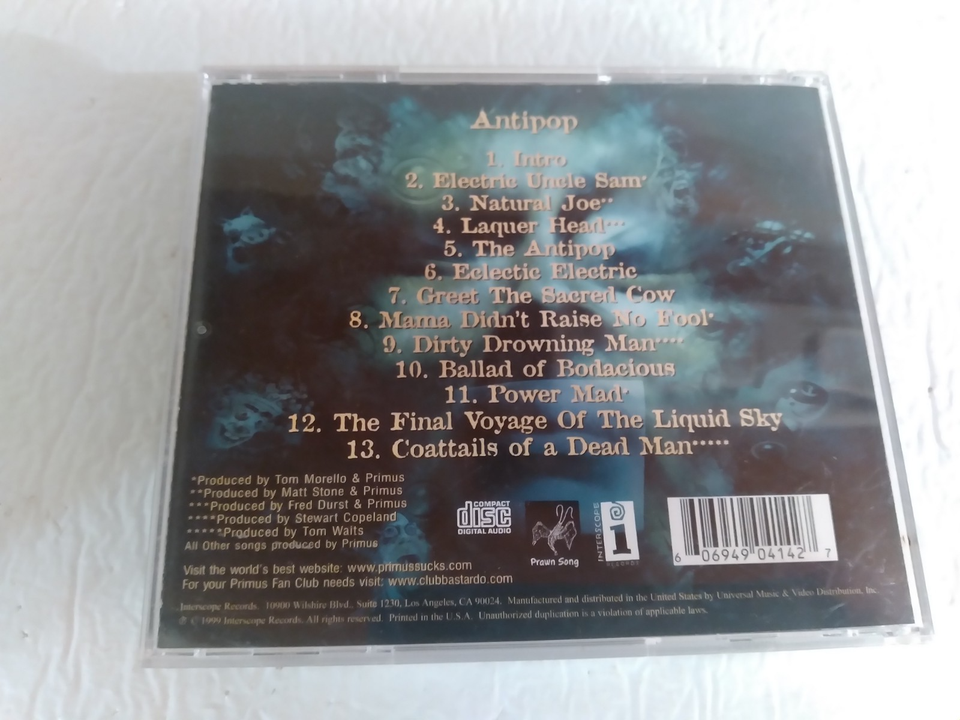 2 CD BUCKETHEAD & PRIMUS, COLMA, ANTIPOP | eBay