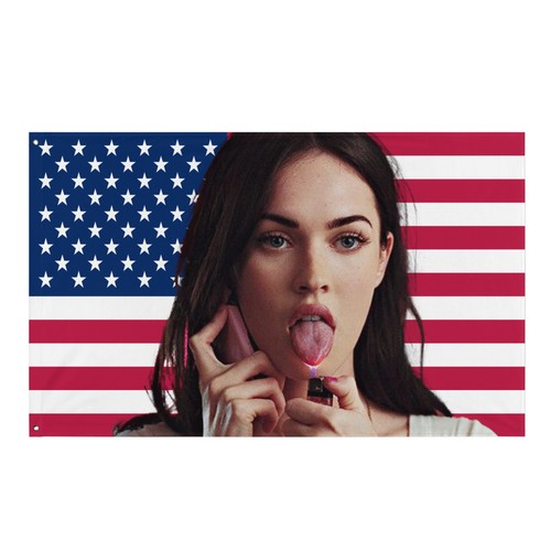 Megan Fox as Jennifer — American Flag Tapestry – “Prom Queen” Wall Art ...