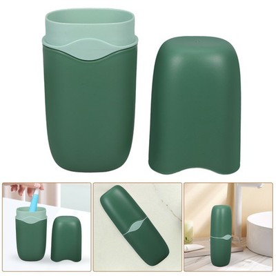 Multi-use Toothbrush Holder Travel Toothpaste Case Toothpaste Case ...