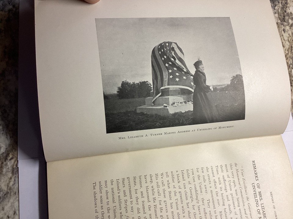 Rare Rhode Island 1903 Book Andersonville Ga. Monument | eBay