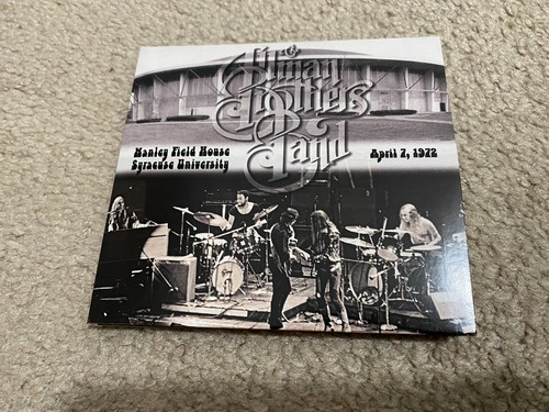 Allman Brothers Band Manley Syracuse University April 1972 2 CD Live ...