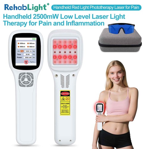 2500mW Infrared Red Laser Therapy Treatment 4 Wavelength for Reduce ...