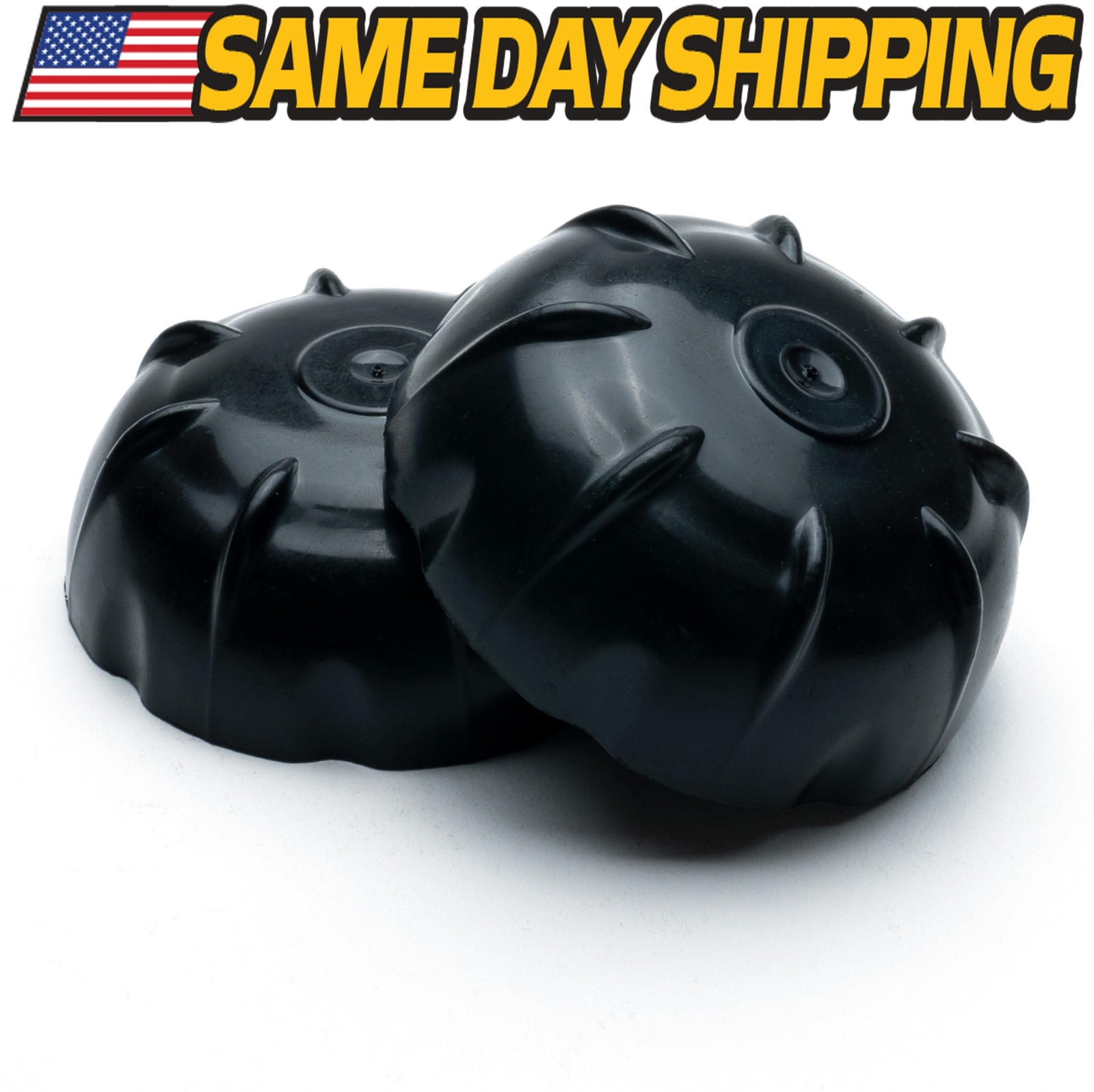 (2 Pack) Deluxe Domed Hub Caps for Craftsman G8200 G8300 T2800 T3100 ...