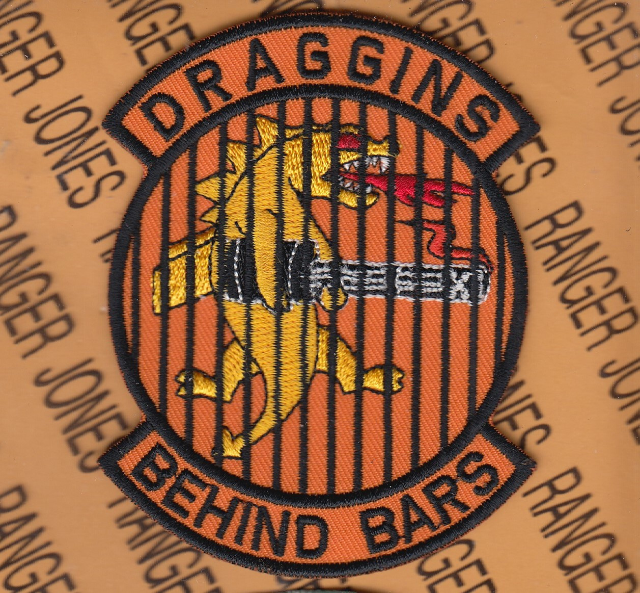 USAF Air Force 25th Fighter Sq FS A-10 ASSAM DRAGGINS BARS ~3.75" patch ...