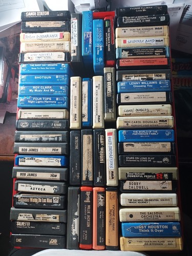 USED RARE 8 TRACK TAPES-YOUR CHOICE-SOLD AS IS-NO RETURNS-WE COMBINE ...