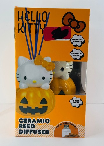 Hello Kitty Halloween Pumpkin Ceramic Reed Diffuser | eBay