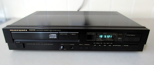 Marantz CD75 Mk 1 CD Player Black with Original Remote Control RMC-75 ...