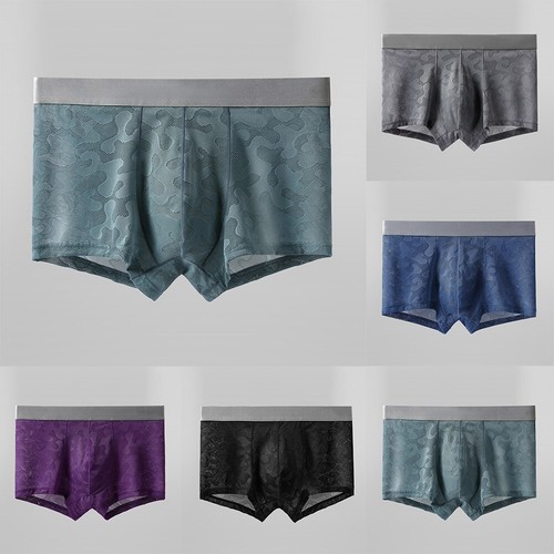 Fashionable Mens Lace Sheer Boxer Shorts – Perfect Blend of Style and ...