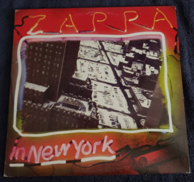 FRANK ZAPPA RECORD ZAPPA IN NEW YORK 3LP 40TH ANNIVERSARY FVZ-2018AZ NM ...