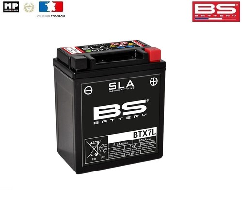 Batterie Moto BS-BATTERY Prête BTX7L / YTX7L-BS HONDA CBR 250 R 2011 ...