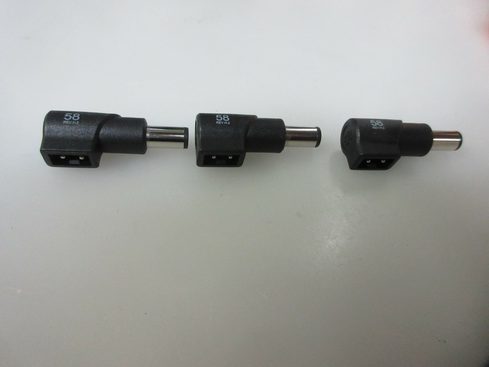 Genuine lot of 3 Tip #58 for Insignia Laptop Power Adapter NS-PWLC593 ...