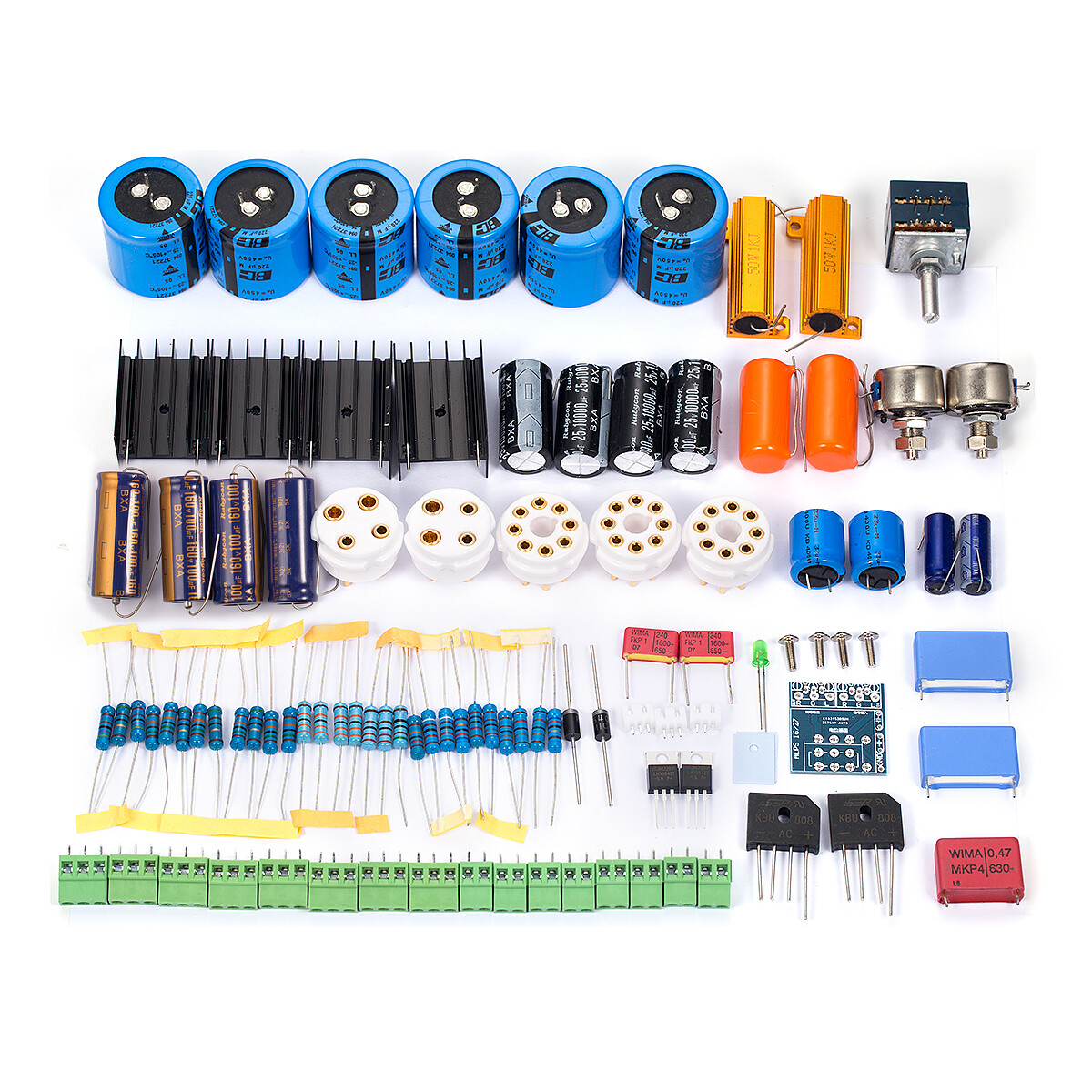 Stereo 300B Vacuum Tube Power Amplifier DIY KIT HiFi Audio Amp PCB ...