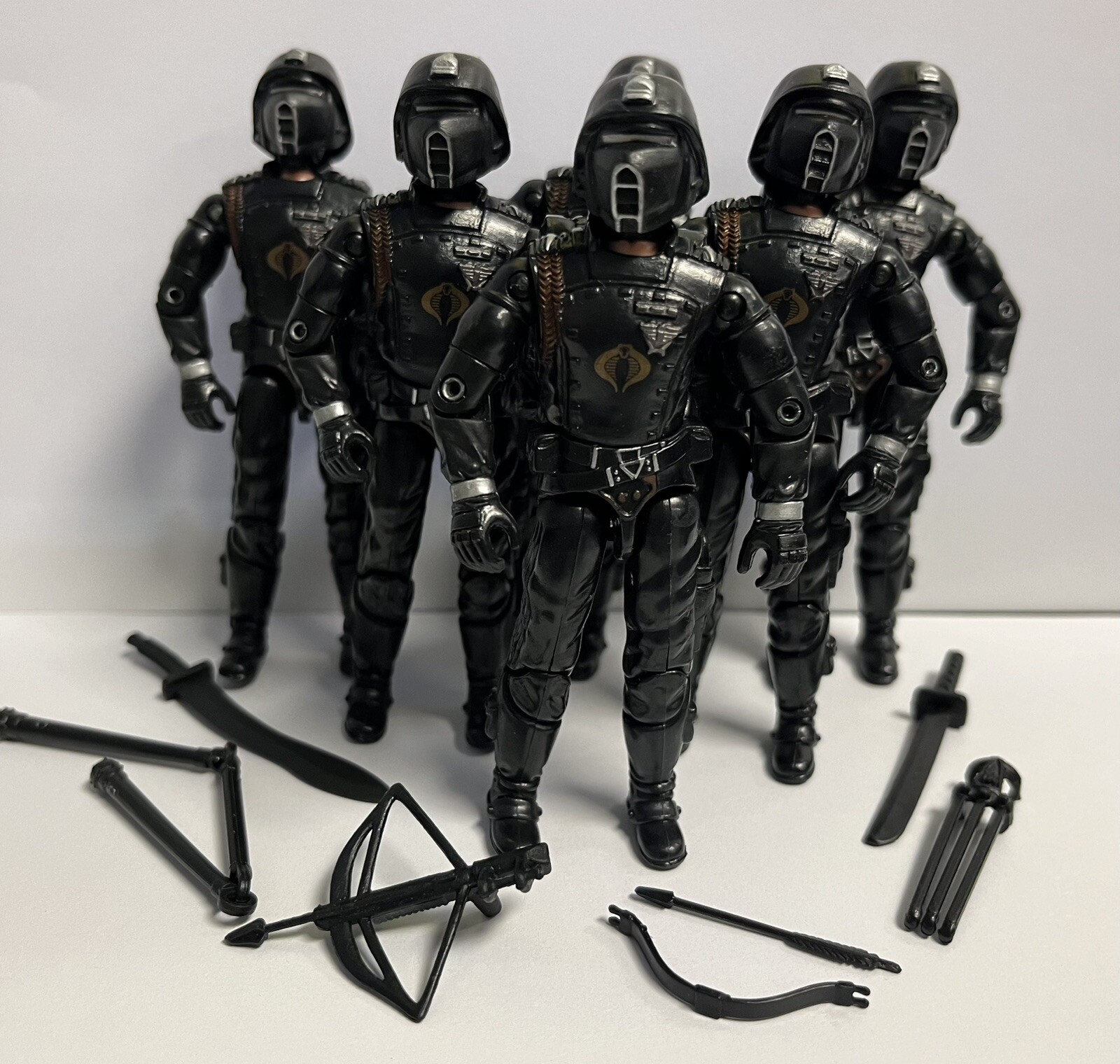 Hasbro G.I. Joe Crimson Shadow Guard 6 figures TRU Exclusive 2005 Army ...