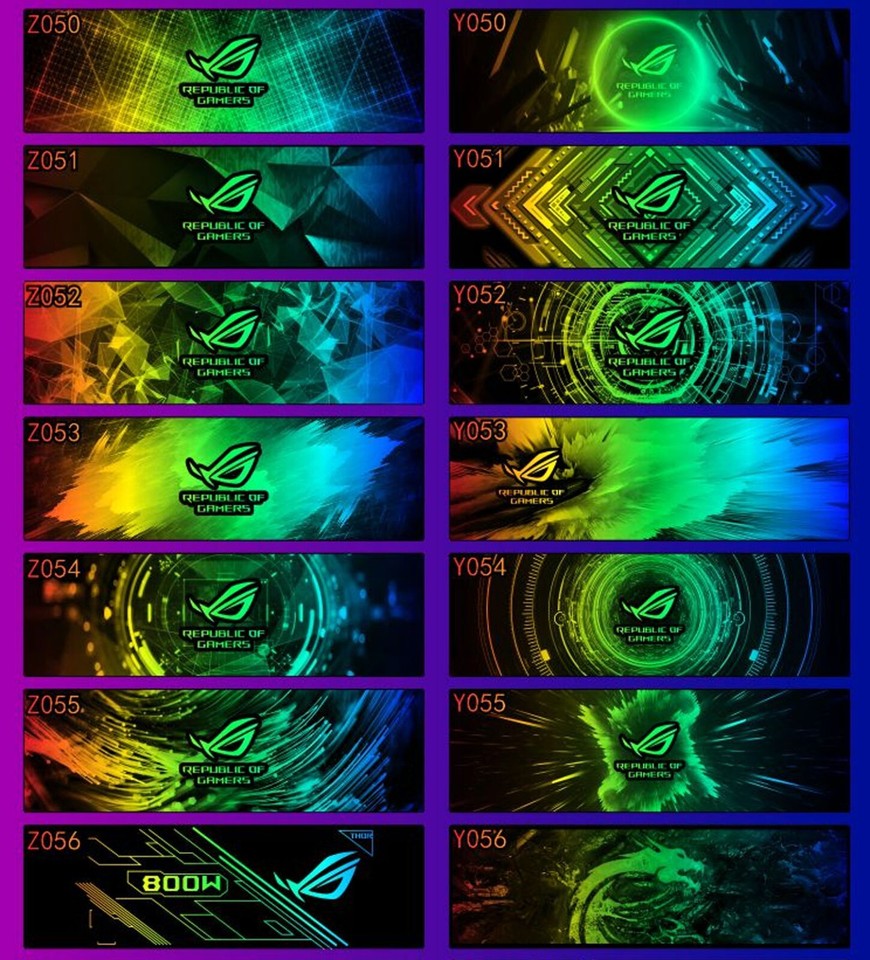 Custom Pic ARGB Mirrored GPU Backplate Mirrored GPU Side Panel Gaming ...