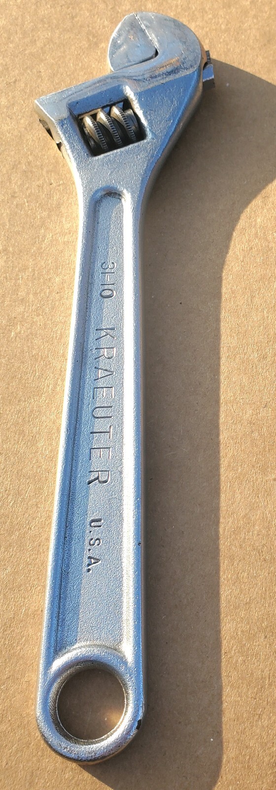 Kraeuter 31-10 Adjustable Crescent Wrench 10” Forged Alloy Steel USA | eBay