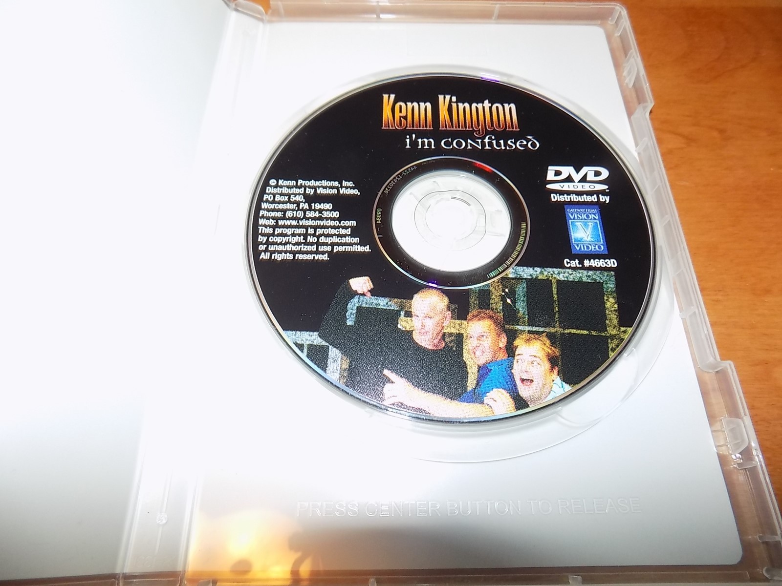 KENN KINGTON I'm Confused Live Comedy Tour Performance Paul Aldrich VG ...