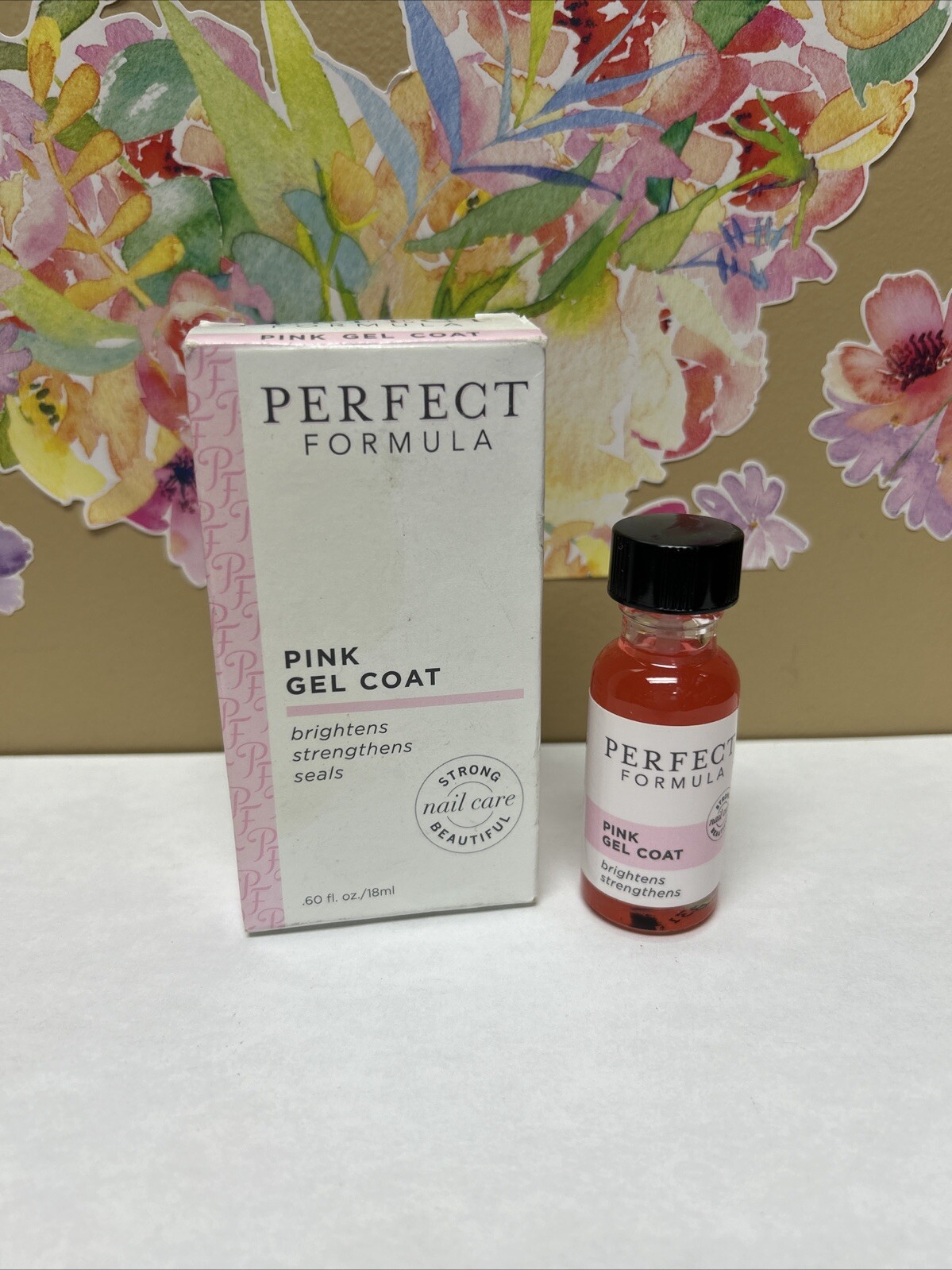 Perfect Formula Strengthens & Brightens Gel Nail Polish - 18ml (Pink ...